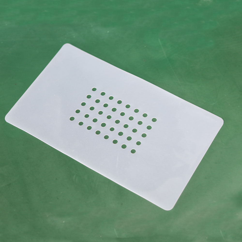 LCD screen separator, silicone pad with hole, high temperature