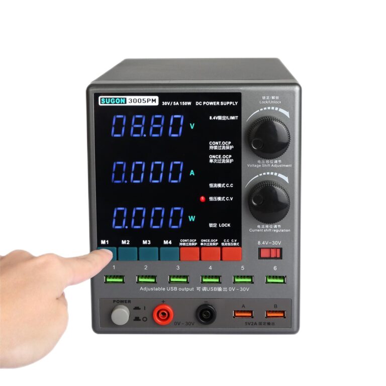 Sugon 3005PM + Short Killer Adjustable Digital DC Power Supply