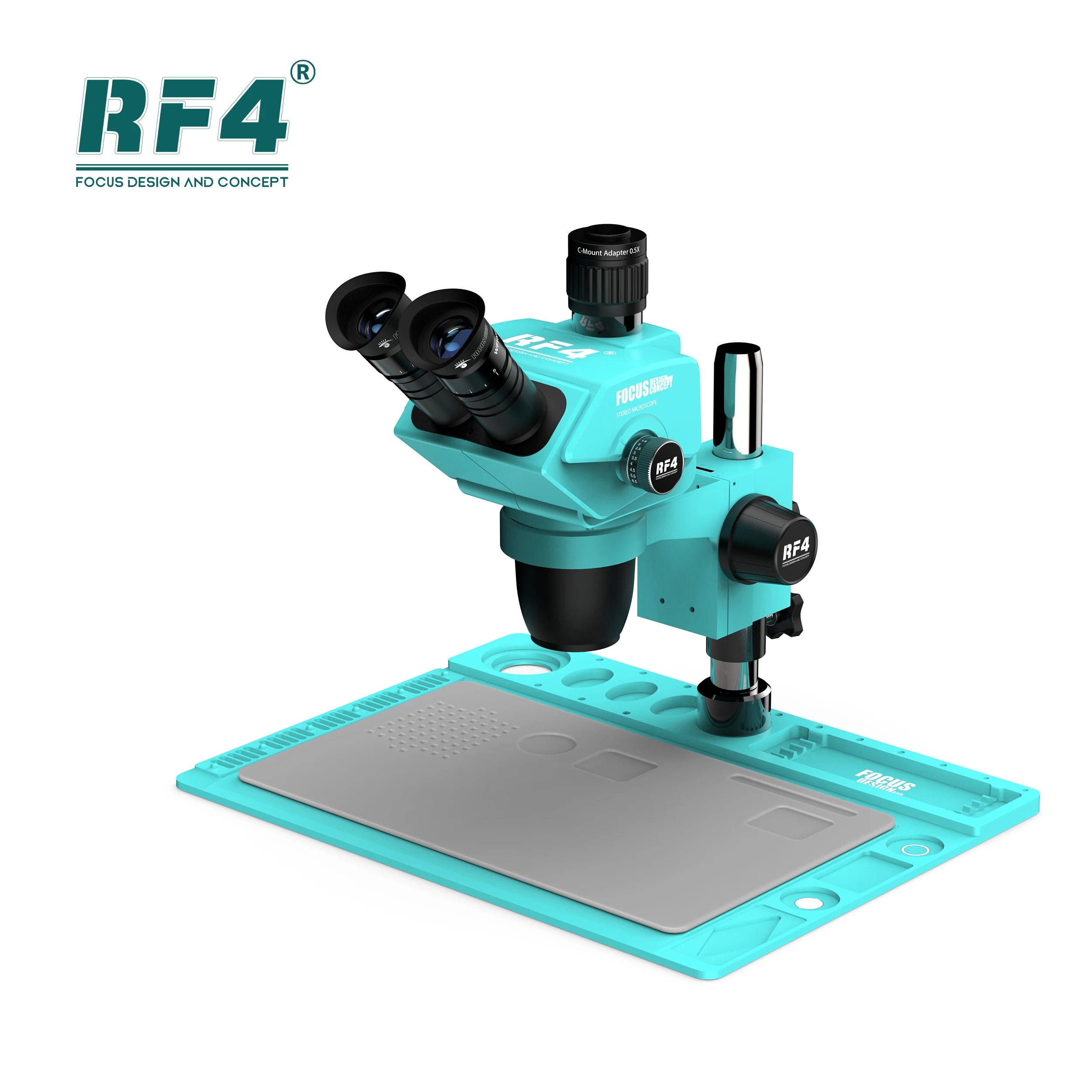 RF4 RF 6565 Pro Metal Aluminum Microscope RF-D2.