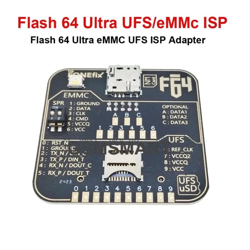 F64 Flash 64 Ultra Full Set Tool Box with EMMC UFS & ISP
